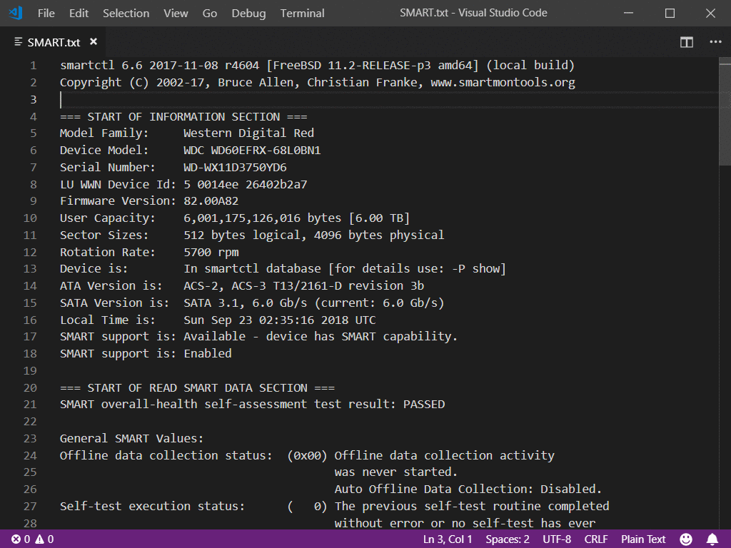 Vscode Render Crlf Line Endings · Medos Home Page